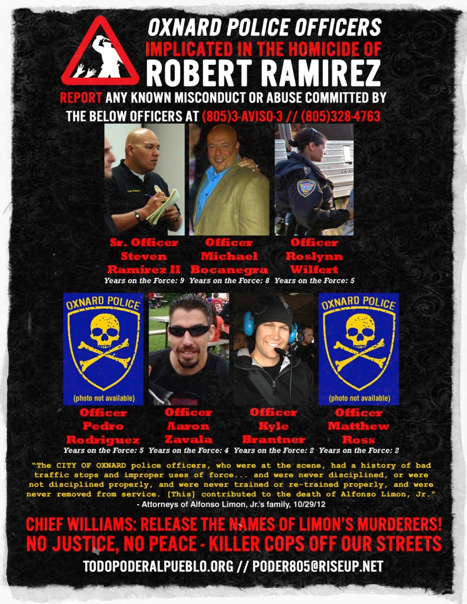 The OPD Killers of Robert Ramirez (Photos)// Los asesinos del OPD de ...